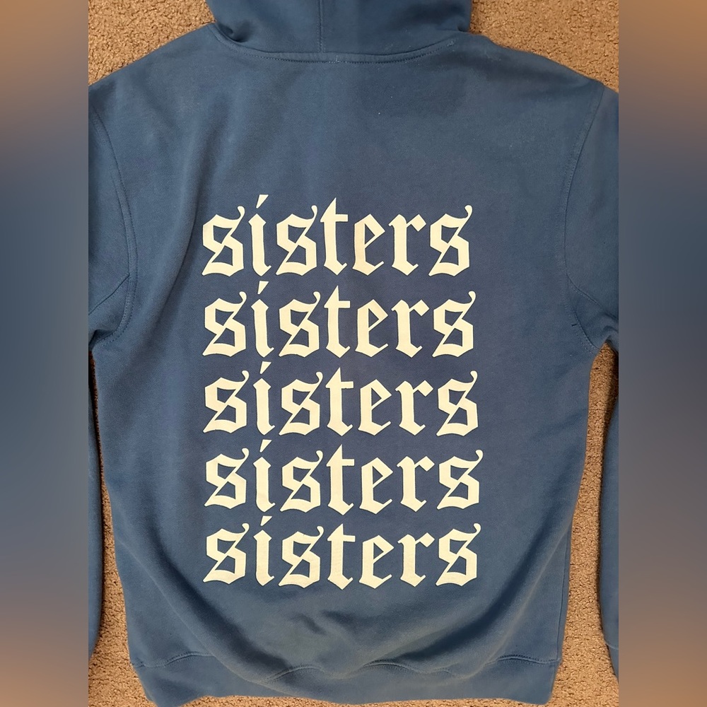 James Charles Merchandise Blue Sisters Hooded Sweatsh… - Gem